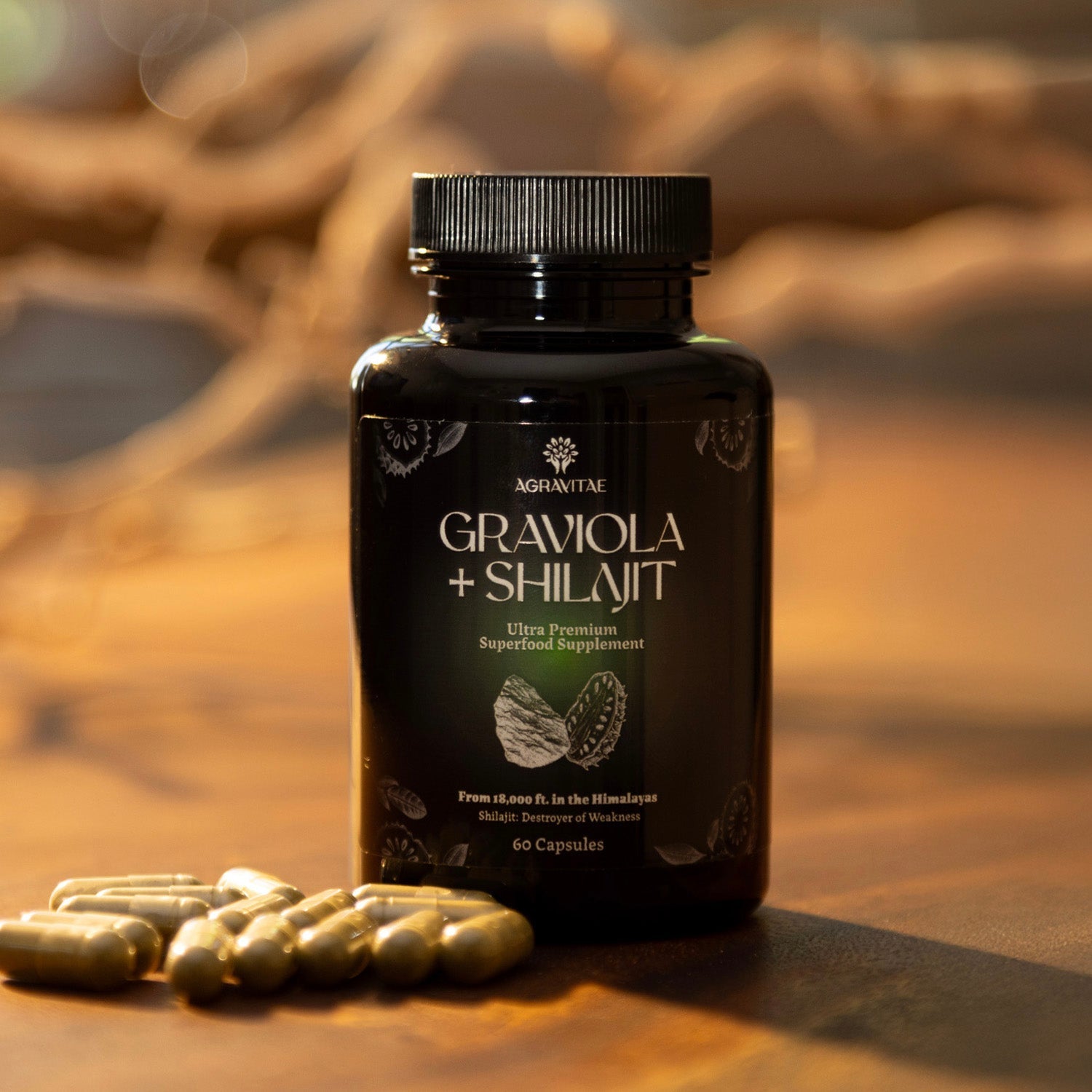 Graviola + Shilajit Supplement – Healthy Sour Sop